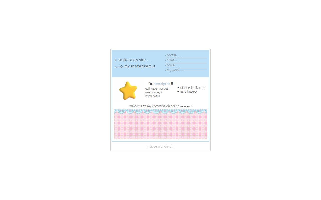@cikoo.ro commission site